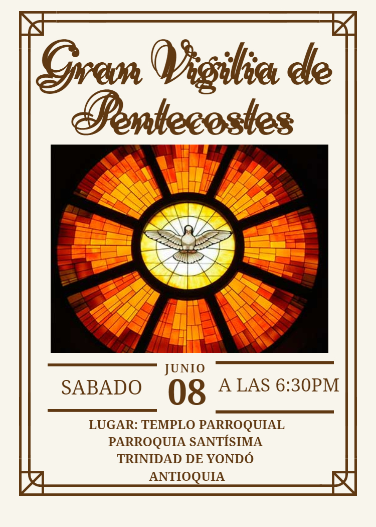 GRAN VIGILIA DE PENTECOSTES | Diócesis de Barrancabermeja